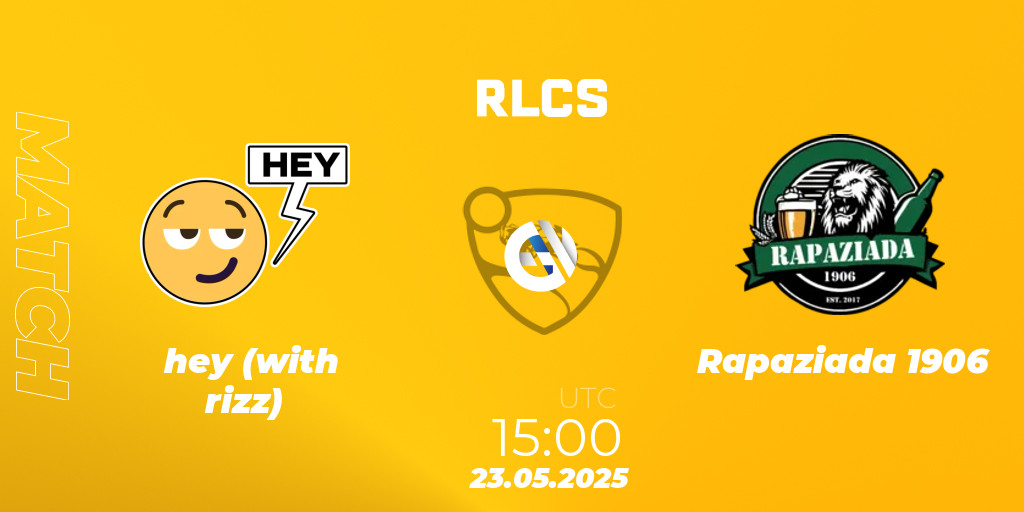 hey (with rizz) VS Rapaziada 1906 Rocket League Consejos de apuestas ...