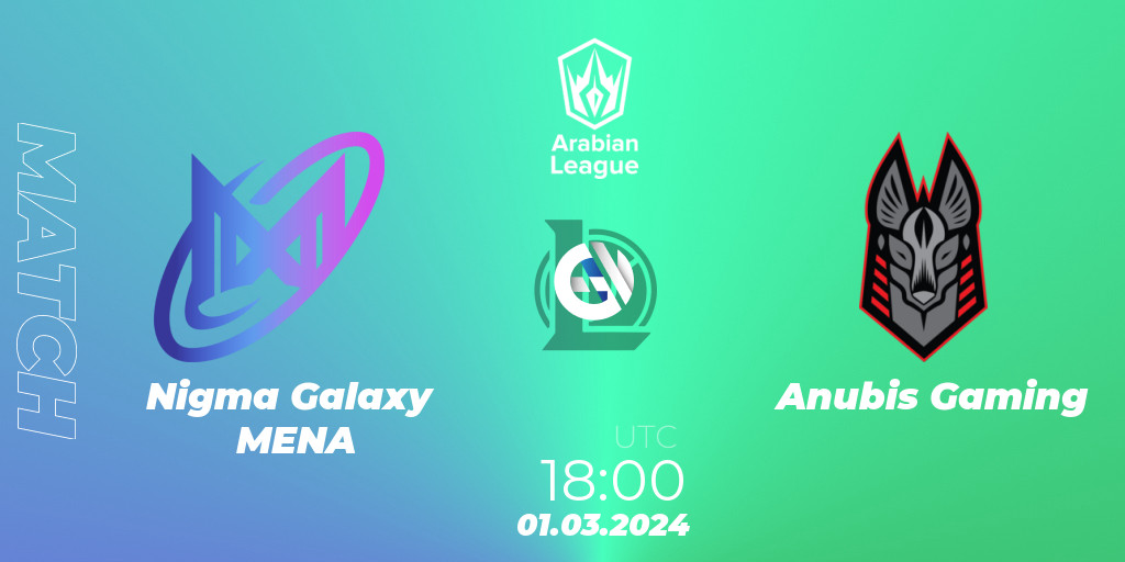 Nigma Galaxy MENA VS Anubis Gaming LoL Consejos de apuestas ...