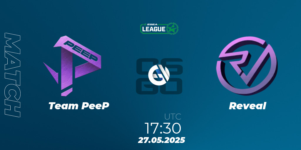 Team PeeP VS Reveal Counter-Strike (CS2) Apuestas, Stream, LiveScore ...