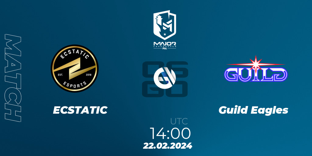 Pronóstico ECSTATIC - Guild Eagles. 22.02.2024 at 13:15, Counter-Strike ...