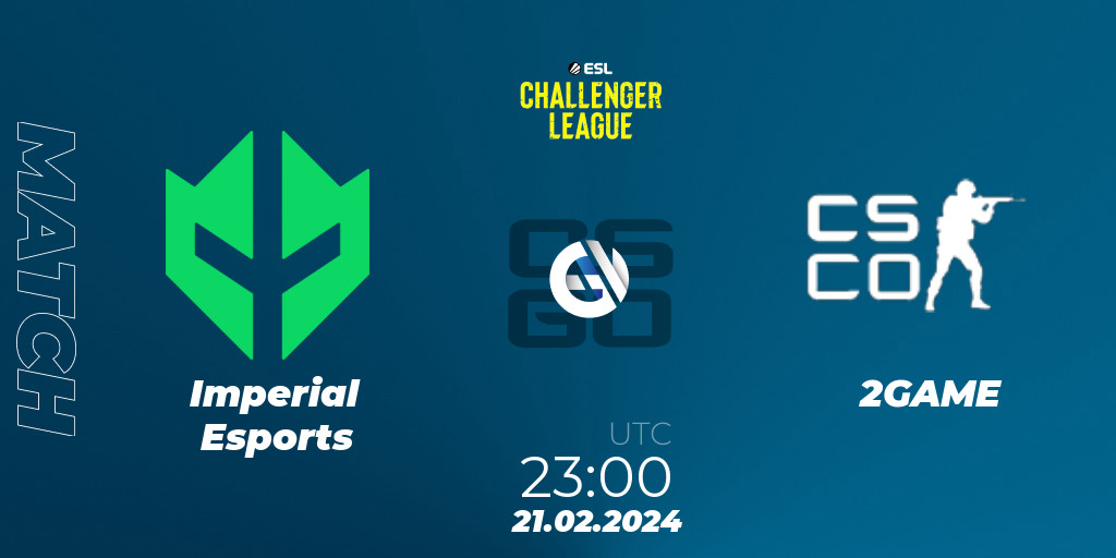 Imperial Esports VS 2GAME Counter-Strike (CS2) Apuestas, Stream ...