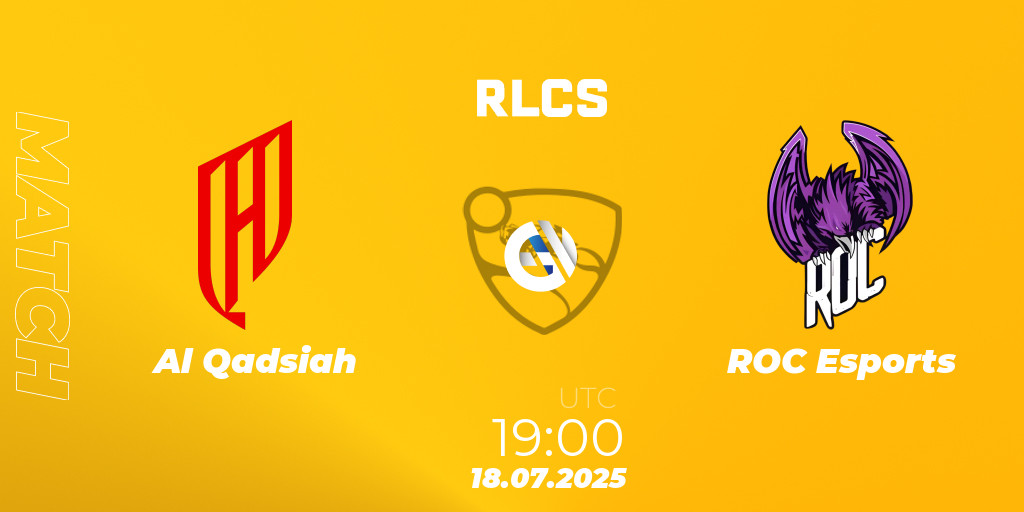 Al Qadsiah VS ROC Esports Rocket League Consejos de apuestas ...