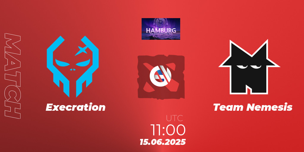 Execration VS Team Nemesis Dota 2 Consejos de apuestas, transmisiones y resultados en EGW☕