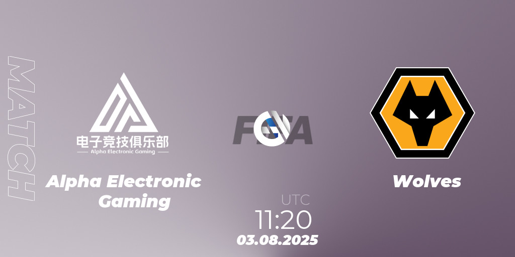 Alpha Electronic Gaming VS Wolves EA SPORTS FC Consejos de apuestas ...