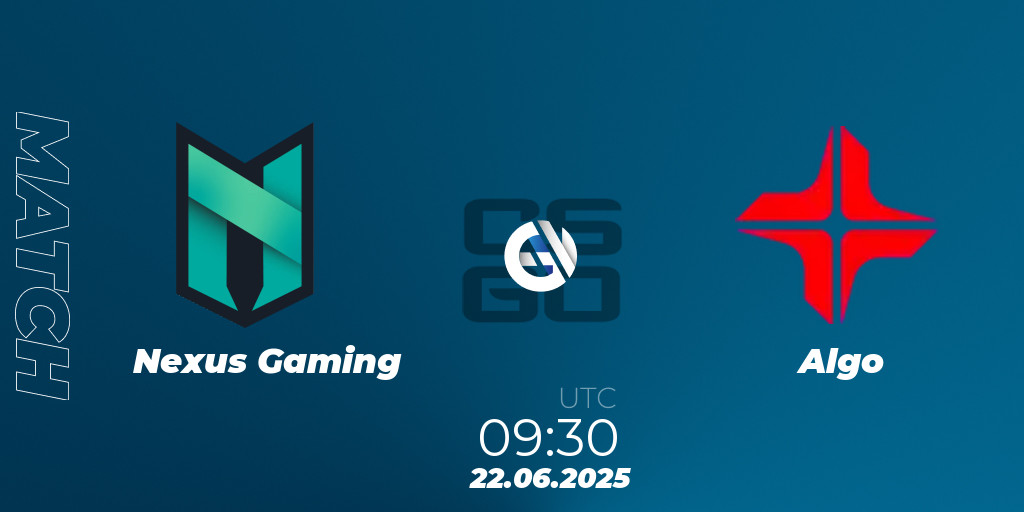 Nexus Gaming VS Algo Counter-Strike (CS2) Apuestas, Stream, LiveScore ...