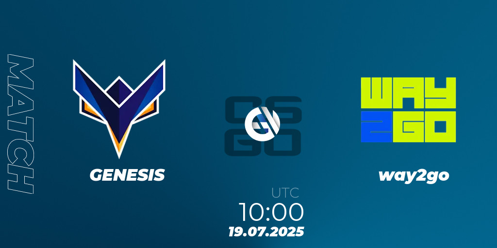 GENESIS VS way2go Counter-Strike (CS2) Apuestas, Stream, LiveScore ...