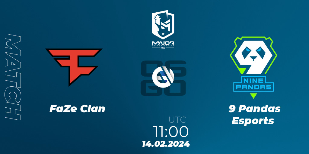 FaZe Clan VS 9 Pandas Esports Counter-Strike (CS2) Apuestas, Stream ...