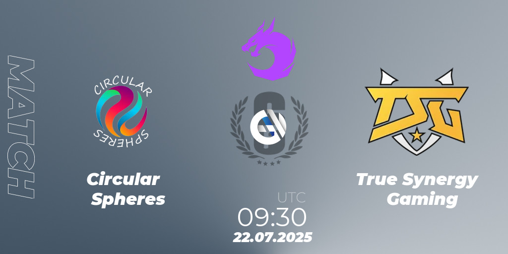 Circular Spheres VS True Synergy Gaming Rainbow Six Consejos de ...