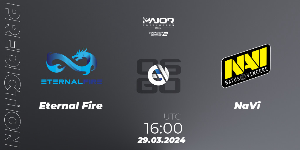 Pronóstico Eternal Fire - NaVi. 29.03.2024 at 16:00, Counter-Strike ...