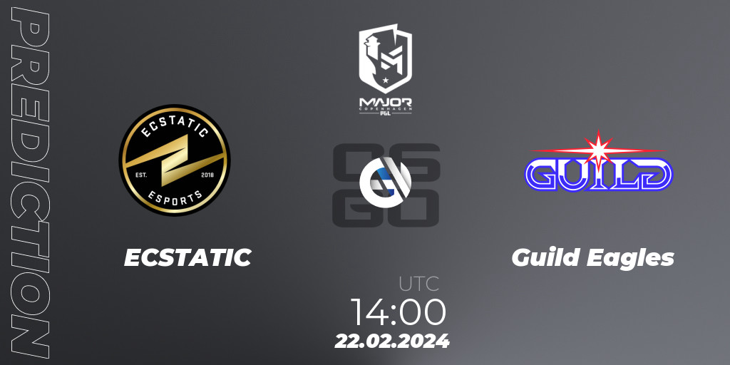Pronóstico ECSTATIC - Guild Eagles. 22.02.24, CS2 (CS:GO), PGL CS2 ...