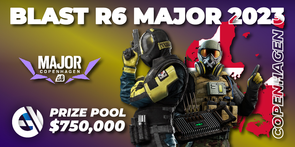 Torneo: BLAST R6 Major Copenhagen 2023 - Rainbow Six: horario, mesa ...