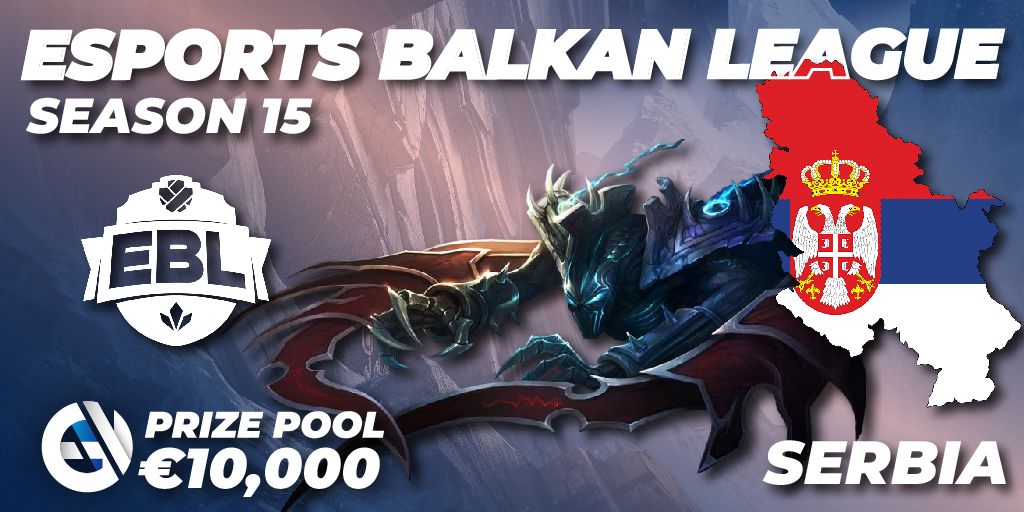 Esports Balkan League Season 15 🎮 LoL torneo 📅 Calendario de partidos en EGamersWorld ☕