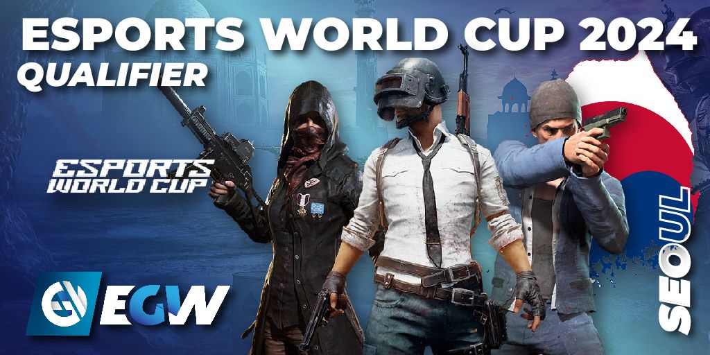 Esports World Cup 2024: Korea Qualifier 🎮 PUBG torneo 📅 Calendario de partidos en EGamersWorld ☕