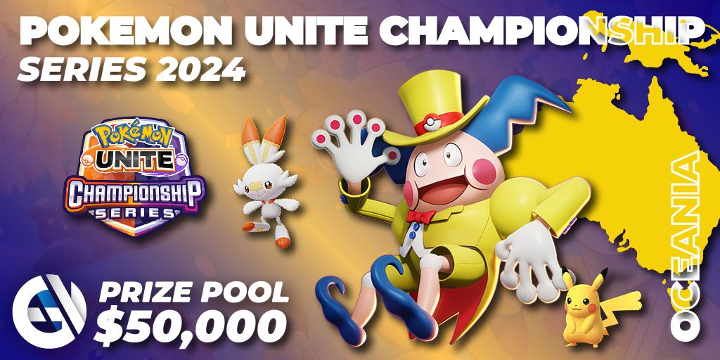 Pokemon UNITE Championship Series 2024 - Oceania Championship 🎮 Pokemon torneo 📅 Calendario de ...