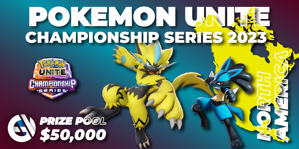 Pokemon UNITE Championship Series 2023 - North America Championship 🎮 Pokemon torneo 📅 ...