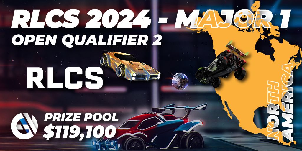 RLCS 2024 - Major 1: North America Open Qualifier 2 🎮 Rocket League torneo 📅 Calendario de ...