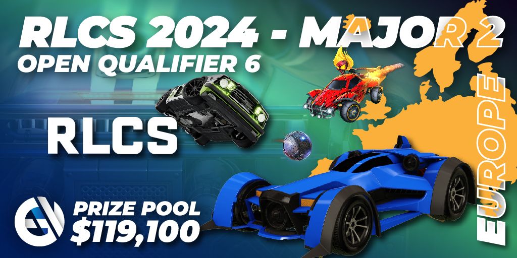 RLCS 2024 - Major 2: EU Open Qualifier 6 🎮 Rocket League torneo 📅 Calendario de partidos en ...