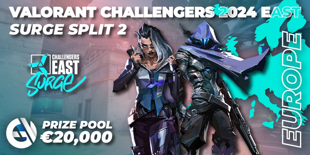 VALORANT Challengers 2024 East: Surge Split 2 🎮 VALORANT torneo 📅 Calendario de partidos en ...