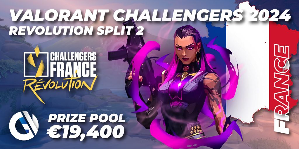 VALORANT Challengers 2024 France: Revolution Split 2 🎮 VALORANT torneo 📅 Calendario de partidos ...