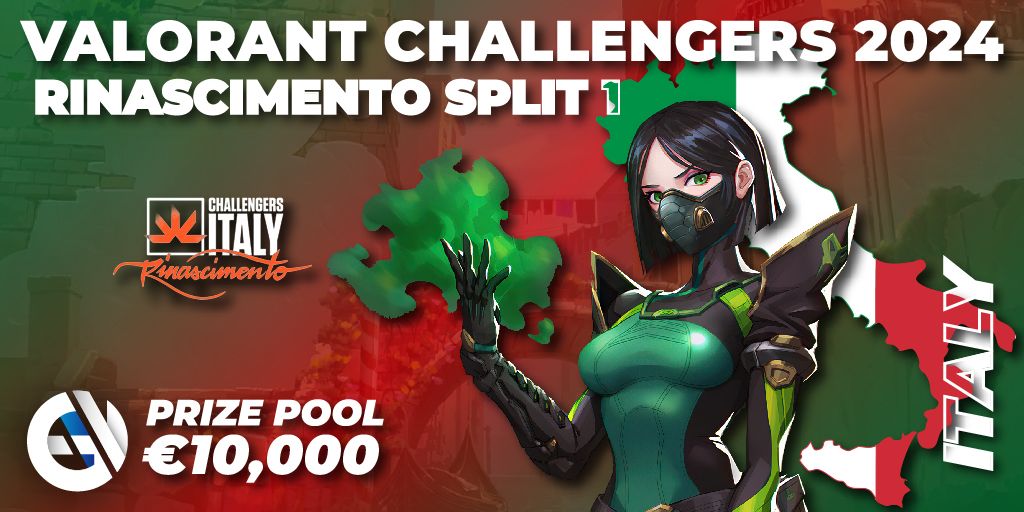 VALORANT Challengers 2024 Italy: Rinascimento Split 1 🎮 VALORANT torneo 📅 Calendario de partidos ...
