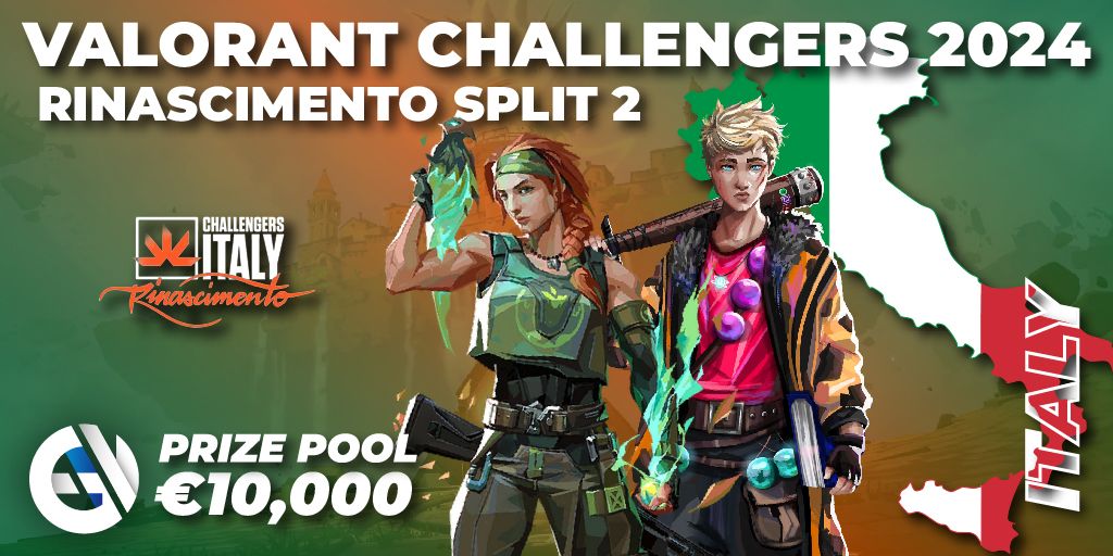 VALORANT Challengers 2024 Italy: Rinascimento Split 2 🎮 VALORANT torneo 📅 Calendario de partidos ...