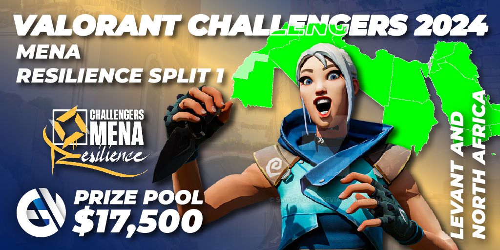 VALORANT Challengers 2024 MENA: Resilience Split 2 - Levant and North Africa 🎮 VALORANT torneo 📅 ...