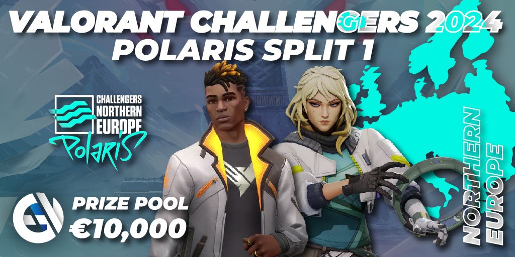 VALORANT Challengers 2024 Northern Europe: Polaris Split 1 🎮 VALORANT torneo 📅 Calendario de ...