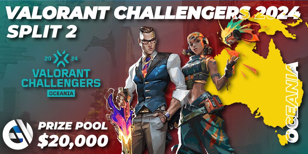 VALORANT Challengers 2024 Oceania: Split 2 🎮 VALORANT torneo 📅 Calendario de partidos en ...