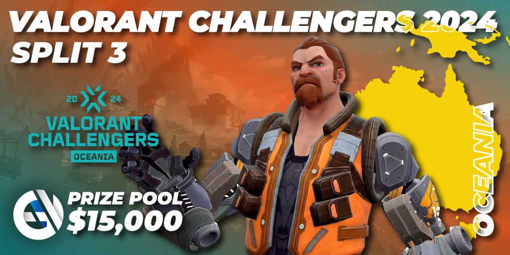 VALORANT Challengers 2024 Oceania: Split 3 🎮 VALORANT torneo 📅 Calendario de partidos en ...