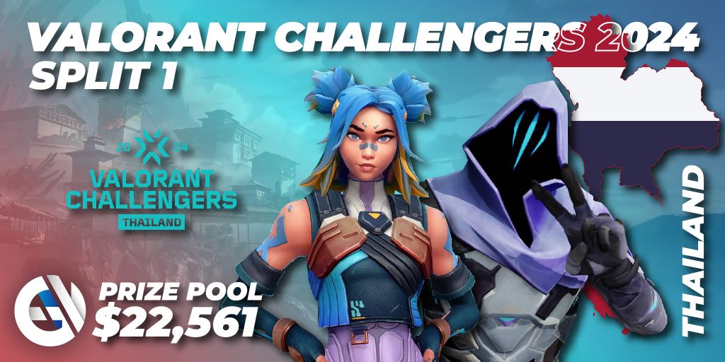 VALORANT Challengers Thailand 2024: Split 1 🎮 VALORANT torneo 📅 Calendario de partidos en ...