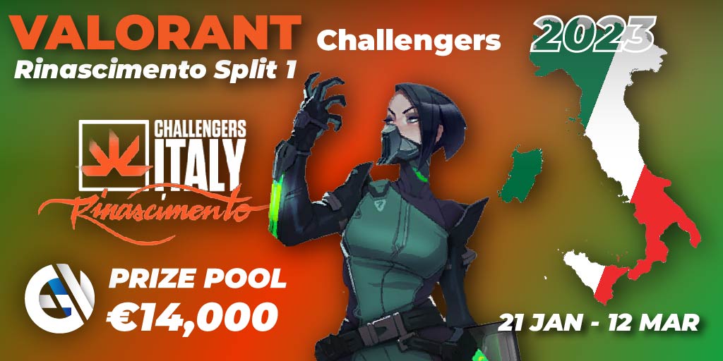 VALORANT Challengers 2023 Italy: Rinascimento Split 1 🎮 VALORANT torneo 📅 Calendario de partidos ...