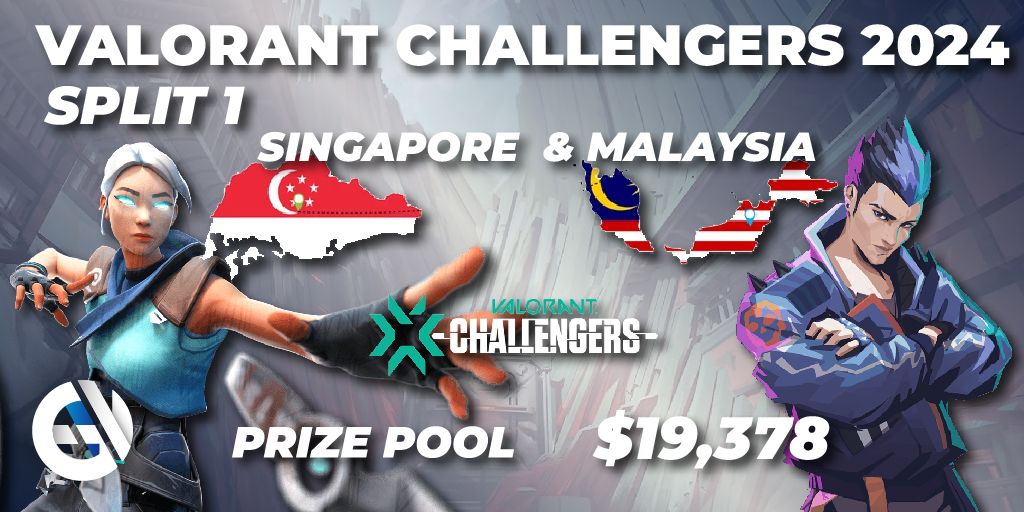 VALORANT Challengers Malaysia & Singapore 2024: Split 1 🎮 VALORANT torneo 📅 Calendario de ...